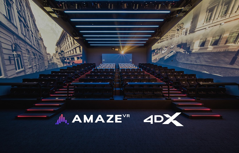 어메이즈 VR - CJ 4D플렉스, VR 콘서트 상영 협력