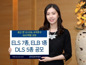 KDB대우證, 최대 연 10.10% ELS 등 13종 상품 판매