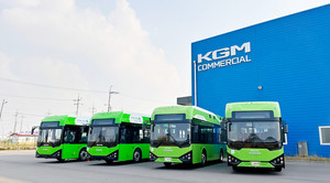 KGM 커머셜, 9M 전기버스 고객 인도 개시